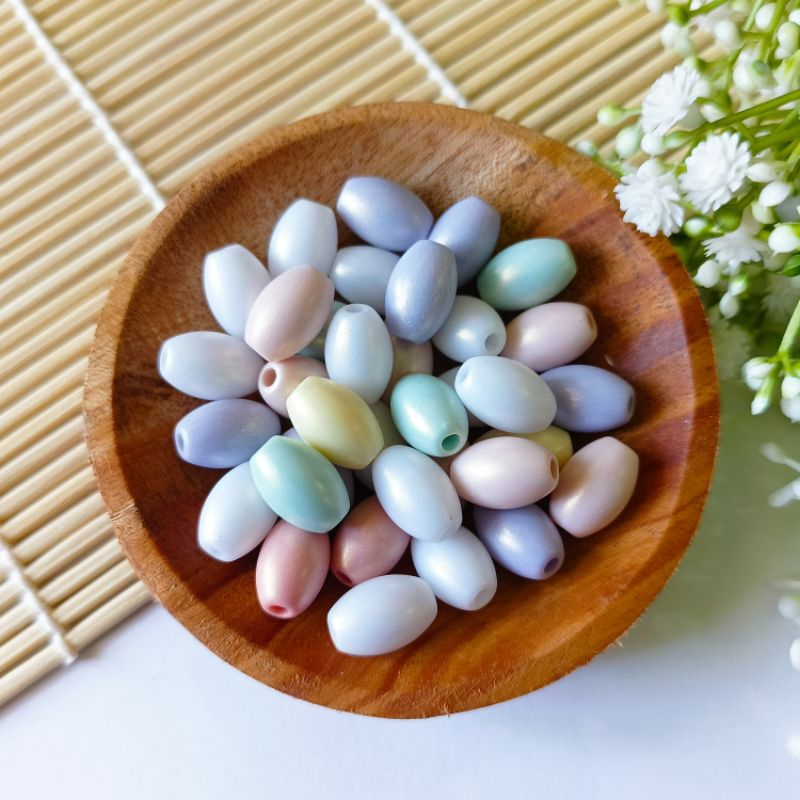 20gram Mote Manik Glowing Glossy Pastel - Manik Mote Glossy Variasi ...