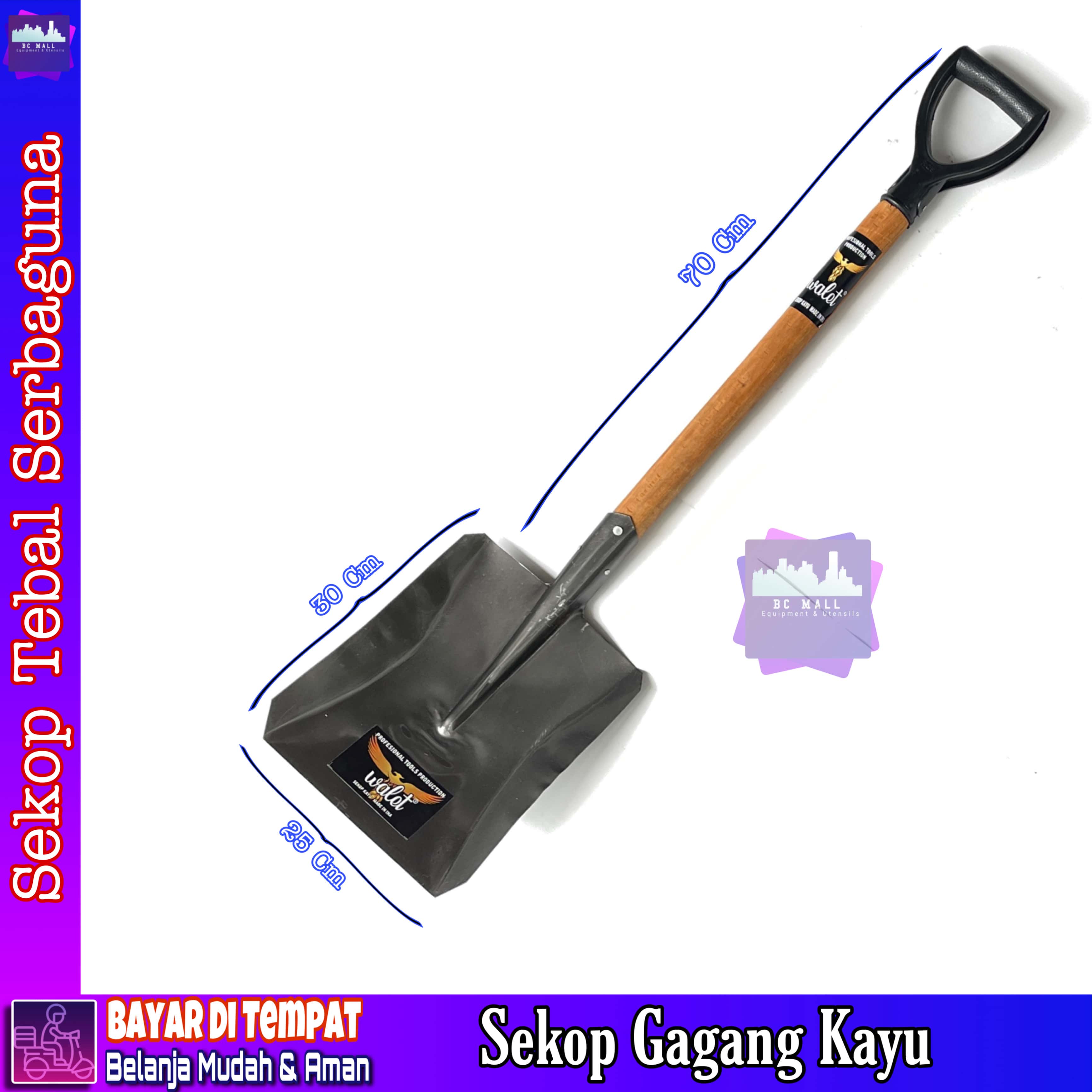 Sekop Kuat & Tebal Sekop Pasir Sekop BangunanSekop Tanah Taman Sekop ...