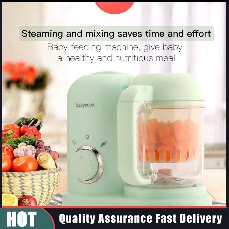 (Freebie Adaptor) Baby Infant Maker Making Machine 10 Minutes Steamer ...