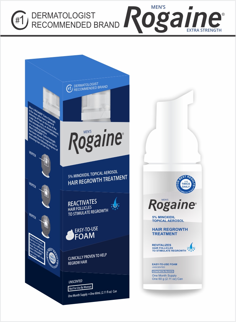 Rogaine 5% Minoxidil Foam 60g Easy To Use | Daraz.pk
