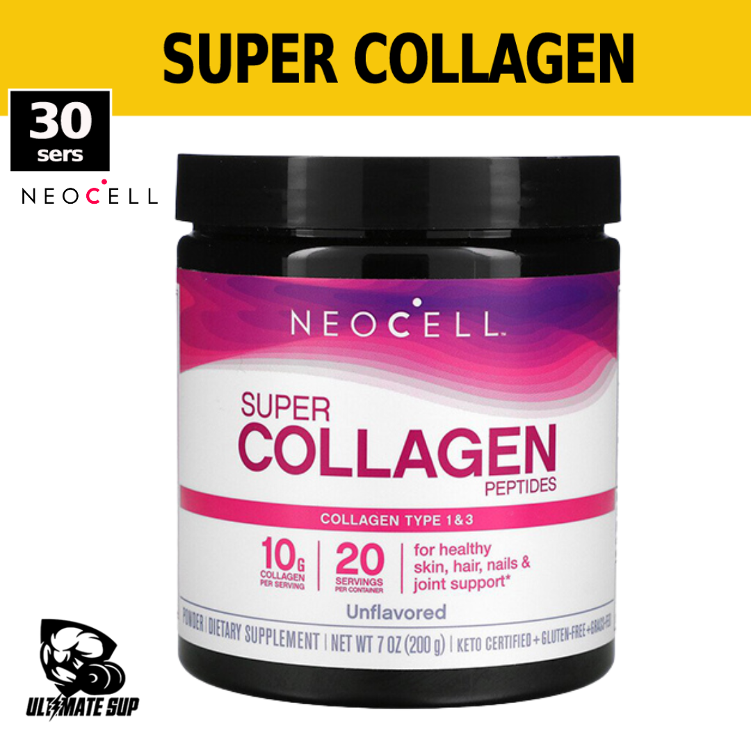 Neocell, Super Collagen, Type 1 & 3, 6,000 mg, 7 oz (200 g) | Lazada ...