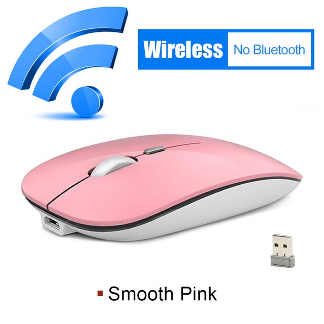 Rechargeable Mouse Wireless Mouse Bluetooth 4.0 Computer Mouse Silent PC Ergonomic Mice USB ...