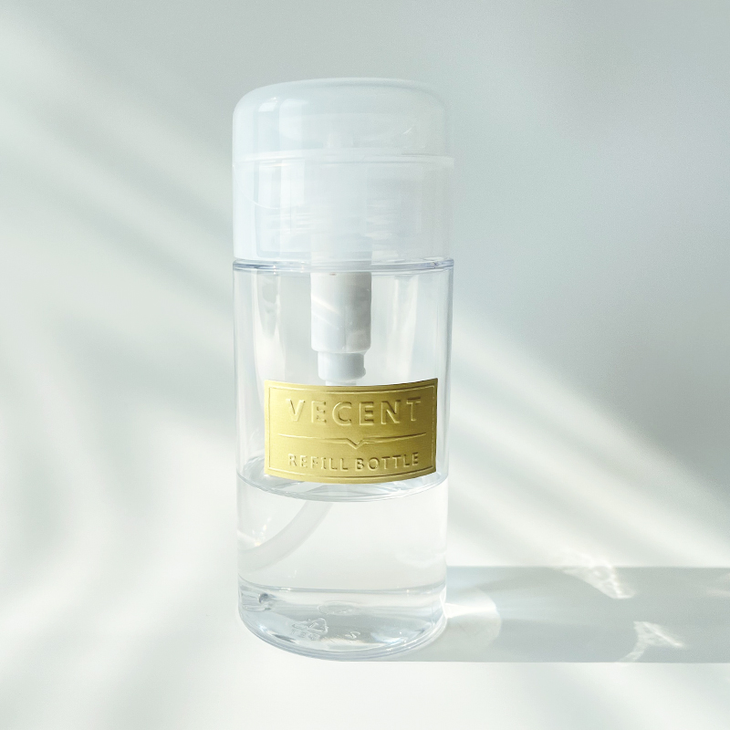 HOT Nail Polish Remover Refillable Press Pump Empty Bottles Nail Art ...