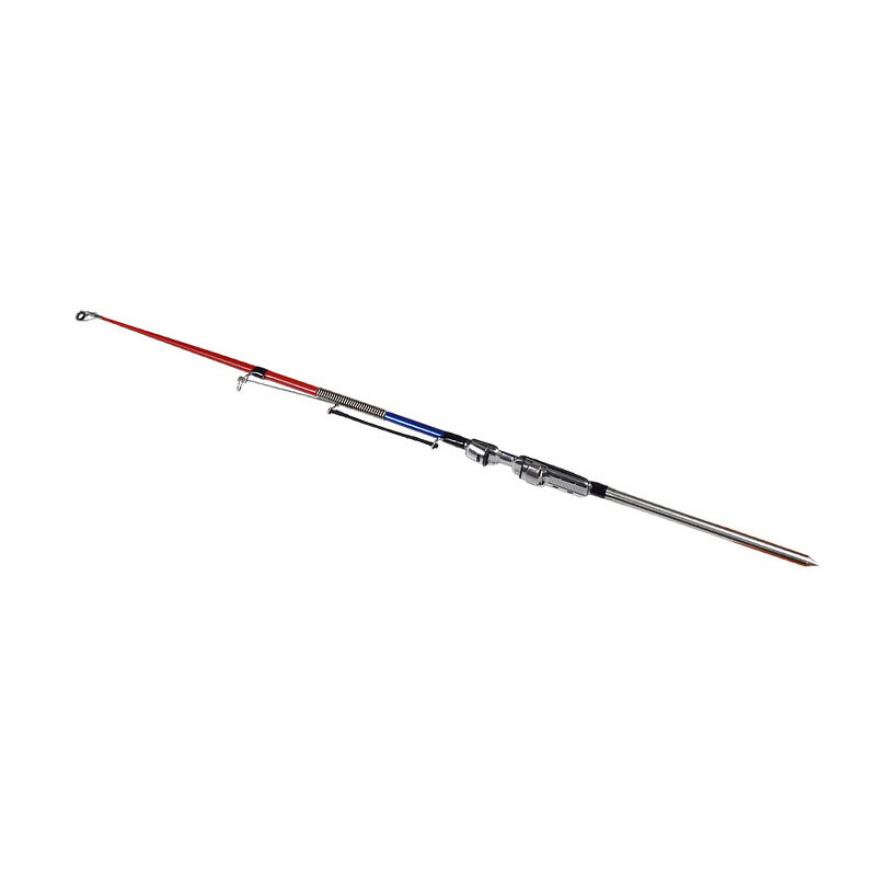 Automatic spring small sea rod FRP solid casting rod inserted super ...