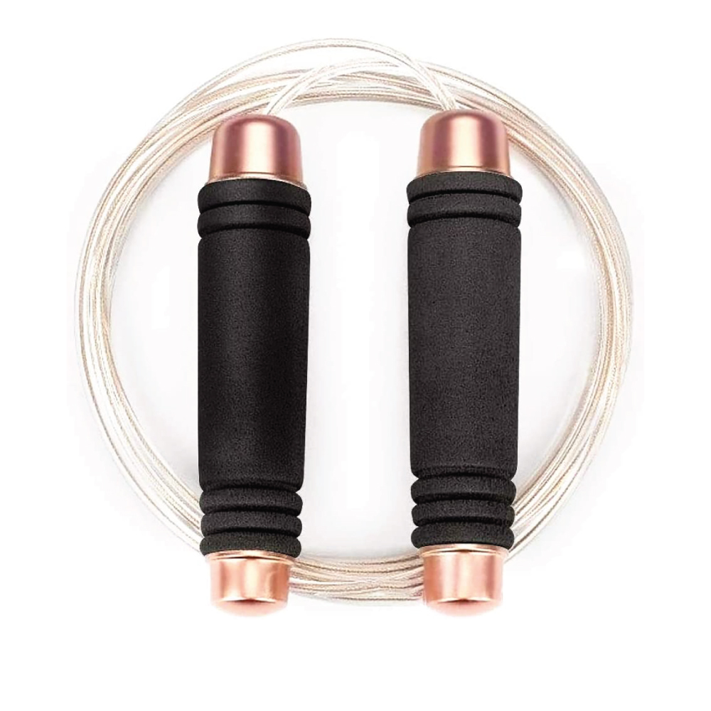 EcoSport PREMIUM Jumping Rope Skipping Rope, Weight-Bearing Steel Wire ...