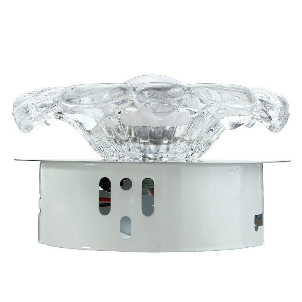 5W LED Aluminum Premium Ceiling Light Fixture White Pendant Lamp Light ...