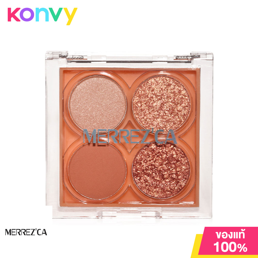 Merrezca Pro Eyeshadow Palette 0.7g #01 City Girl | Lazada.co.th