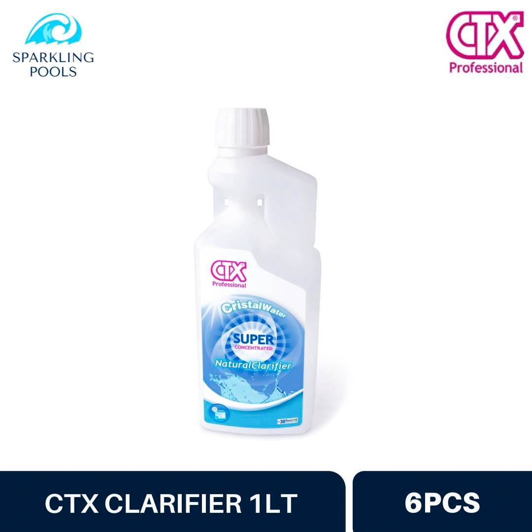 CTX Natural Clarifier นํ้ายาปรับคุณภาพนํ้าใส ขนาด 1 ลิตร x 6 ขวด - CTX ...