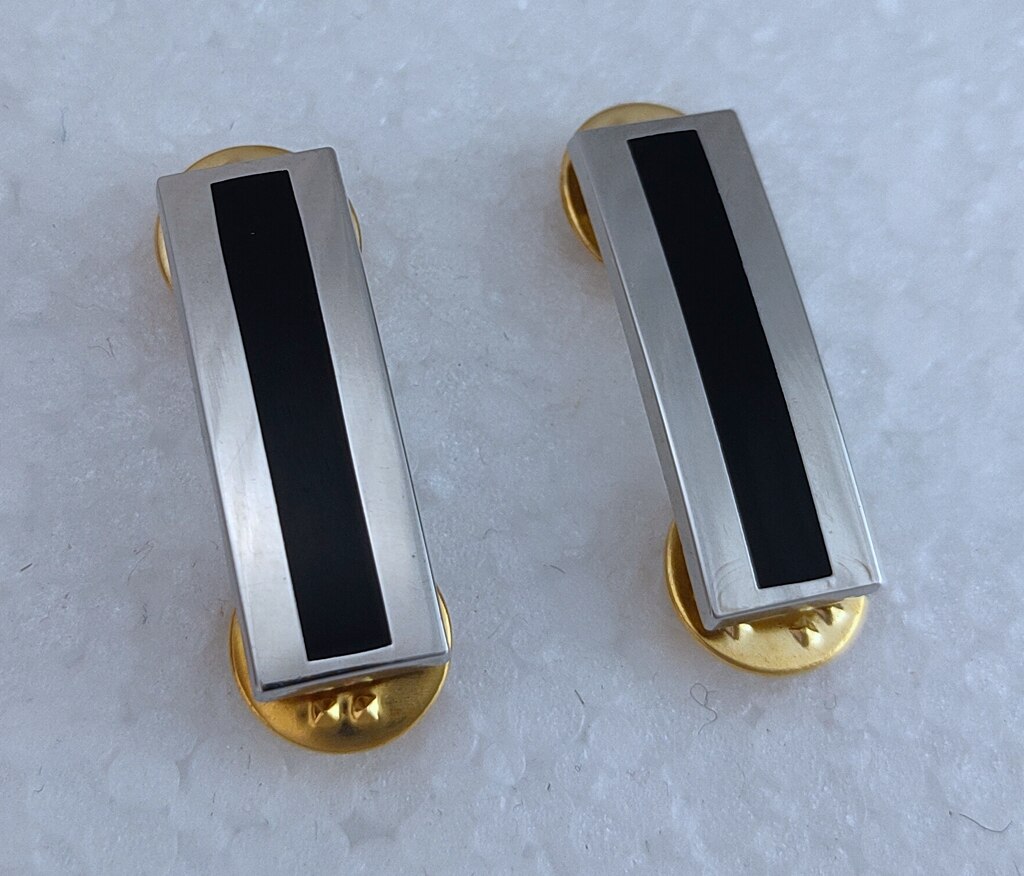 REPRODUCTION PAIR U.S. ARMY CHIEF WARRANT OFFICER 5 (CW5) BRITE PIN ON ...