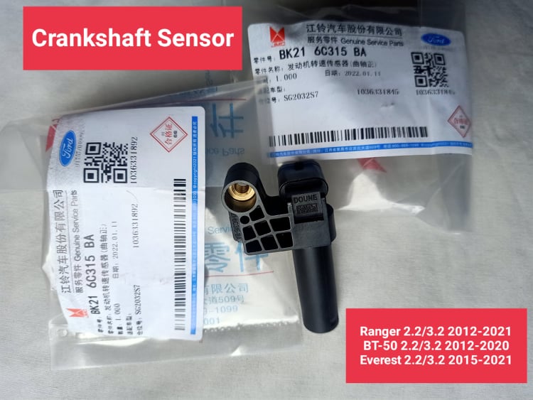 Crankshaft Sensor Ford Ranger 2.2/3.2 2012-2021, BT-50 2.2/3.2 2012 ...