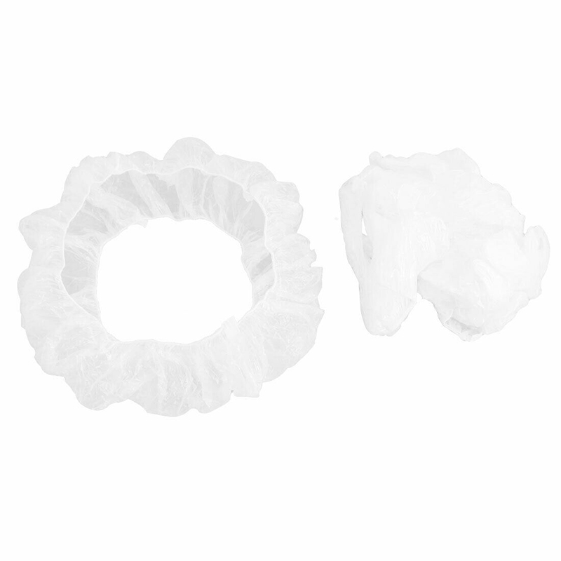 20Pcs Universal Clear White Plastic Disposable Steering Wheel Cover For ...