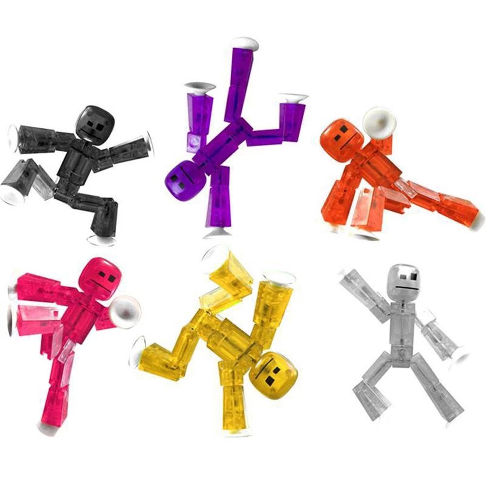 Deformable with Sucker Funny Gift Figures Can Choose Deformation Sticky ...
