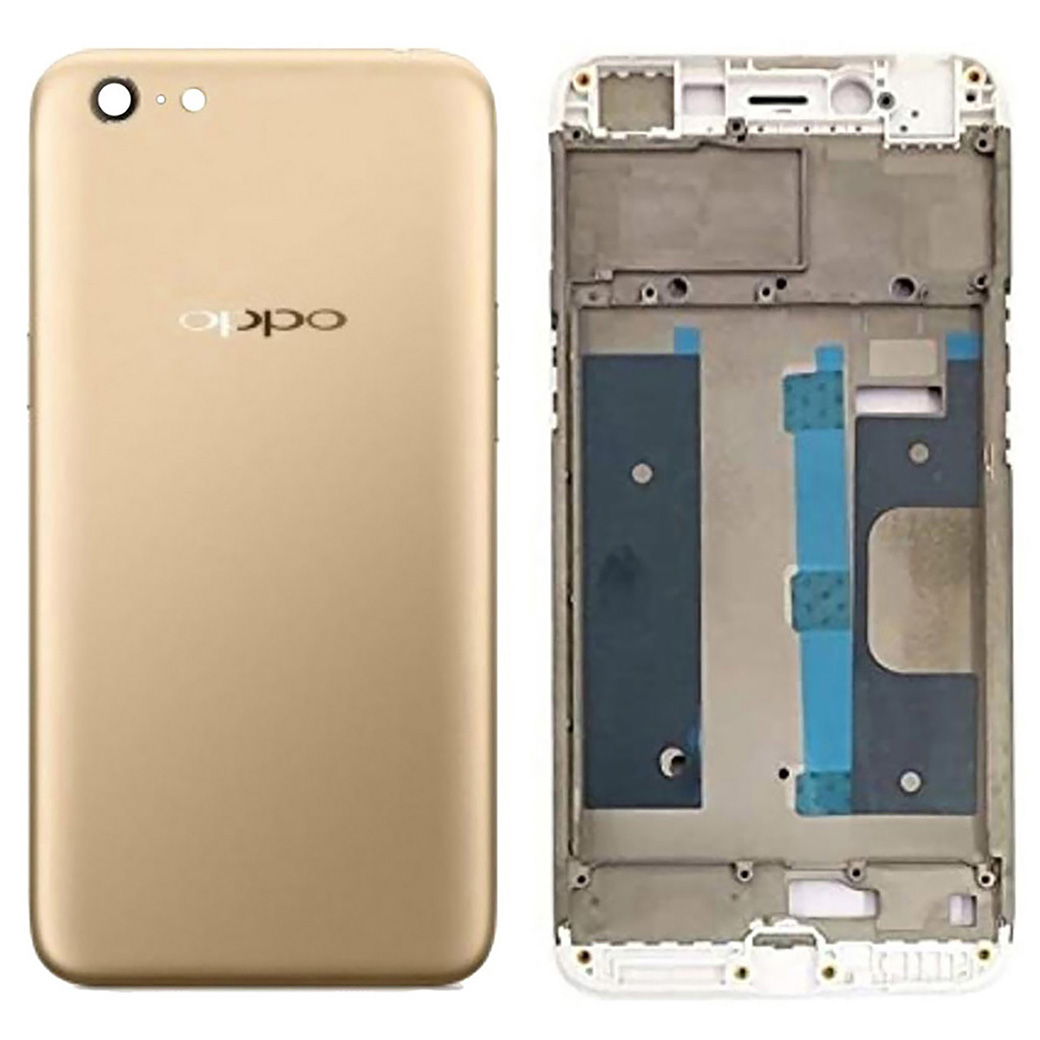 Oppo A71 Middle Frame Housing with Power Volume Buttons & Camera Lens ...