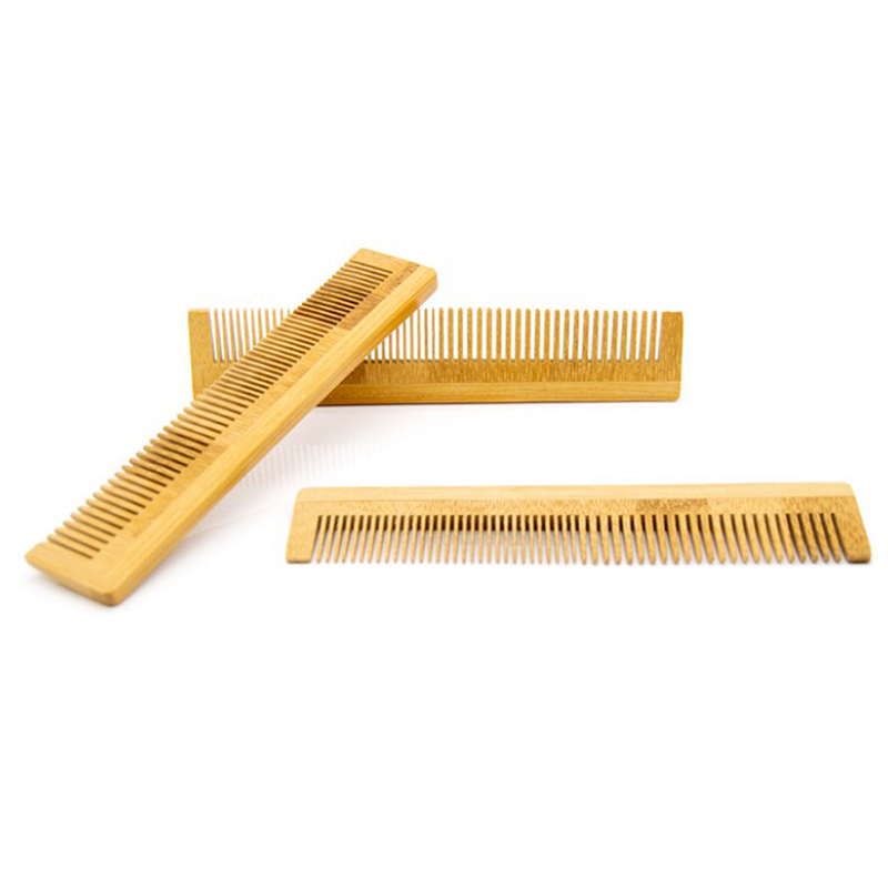 1Pc Natural Bamboo Comb Hair Brush Hair Care Beauty SPA Massager Hair ...