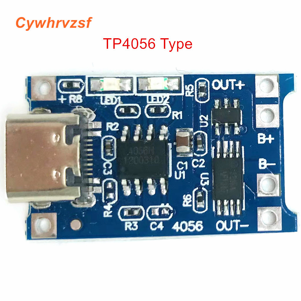 10 Cái Mô-đun Sạc Pin Lithium Micro USB 5V 1A 18650 TP4056 Bảng Sạc Có ...