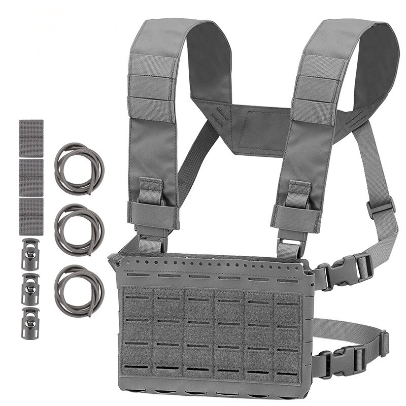 Tactical Chest Rig MK5 Micro Fight Chassis MkV Laser Cut MOLLE Triple 5 ...