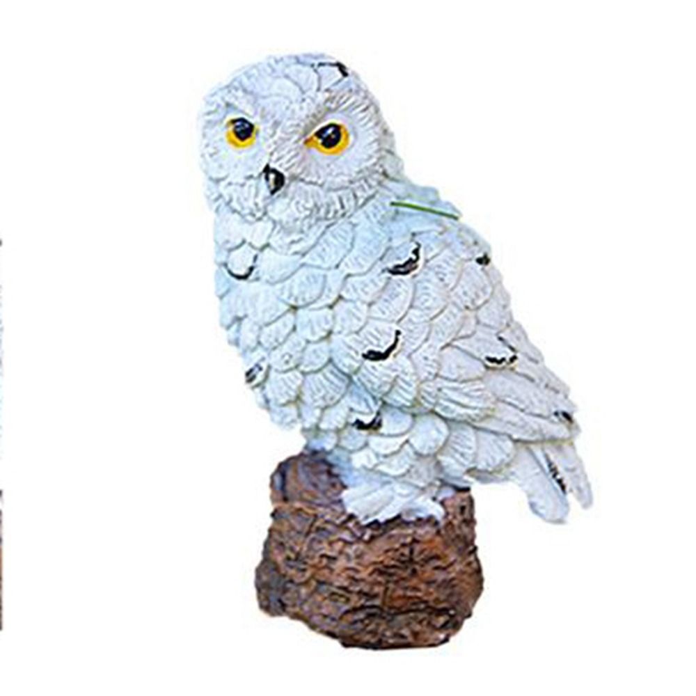 Safety Owl Owl Figurine Resin Weatherproof Resin Crafts Simulation Car ...