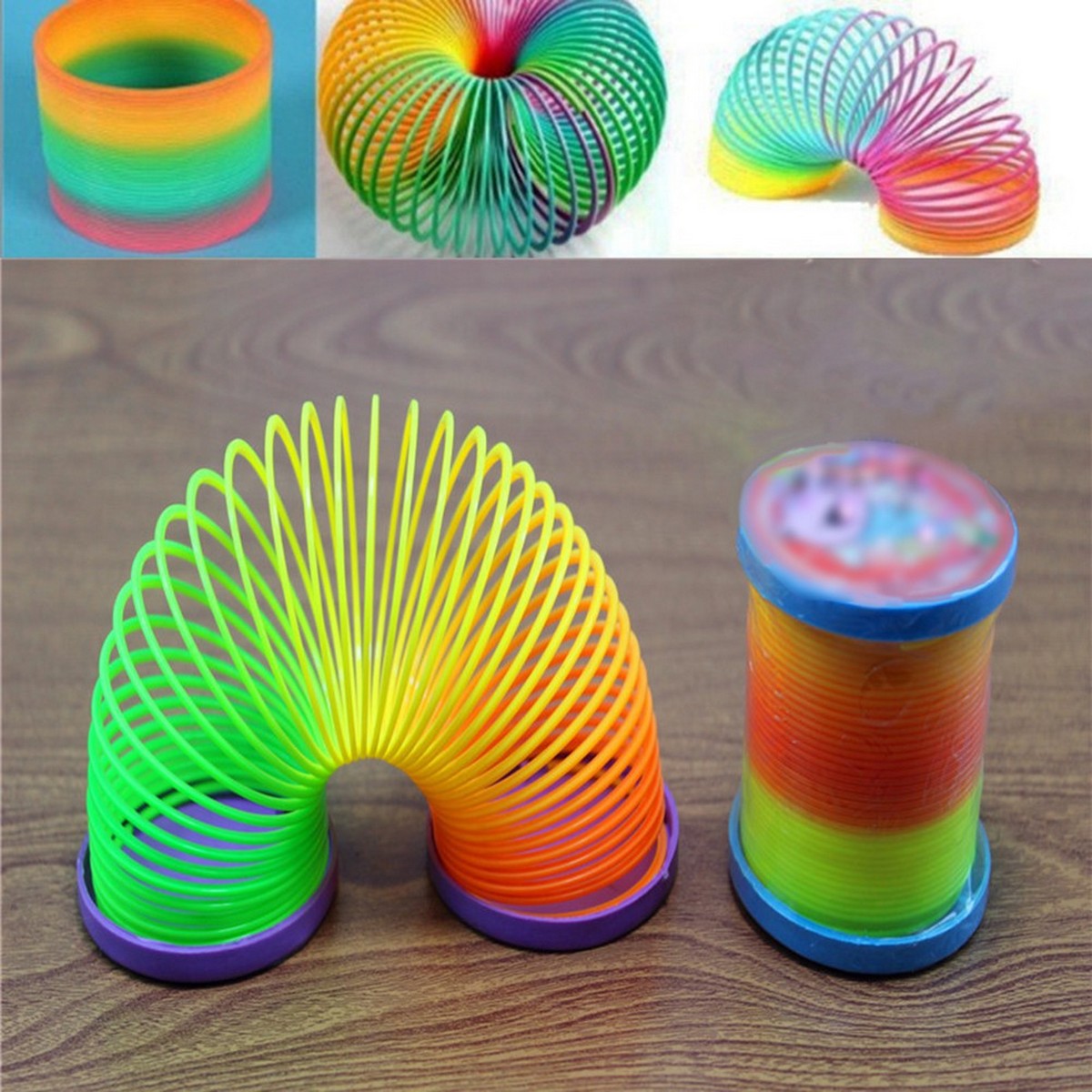 Kids Rainbow Slinky Toy For Kids and Toddlers - S50900 | Daraz.pk