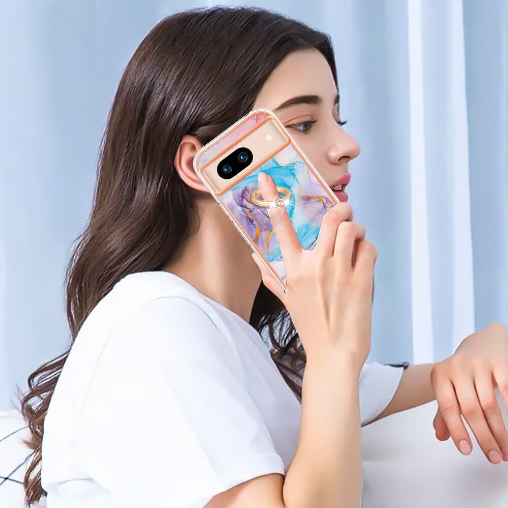 lthmy for Google Pixel 8A Case pattern design hard pc TPU bumper case ...