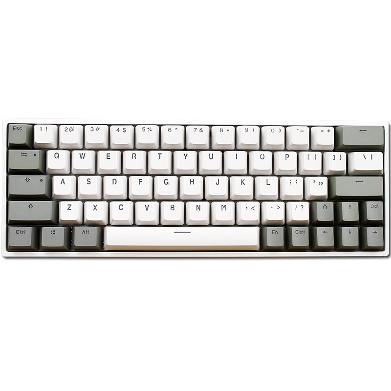 64 Keys PBT Doubleshot Shinethrough Keycaps Set OEM Profile for MX ...