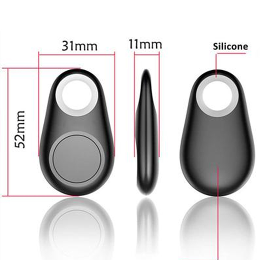 Mini GPS Locator AntiLost Alarm Wallet Keychain Smart Tag Bluetooth ...