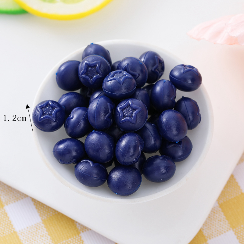 Large Blueberry Fairy Garden Landscape Decoration, 1*1.2cm, Simulation ...