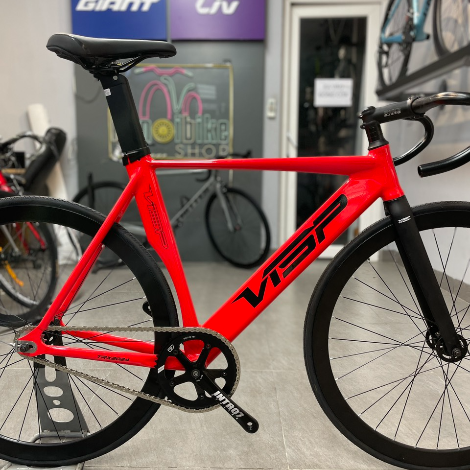 Xe đạp fixed gear VISP TRX2024 càng carbon | Lazada.vn