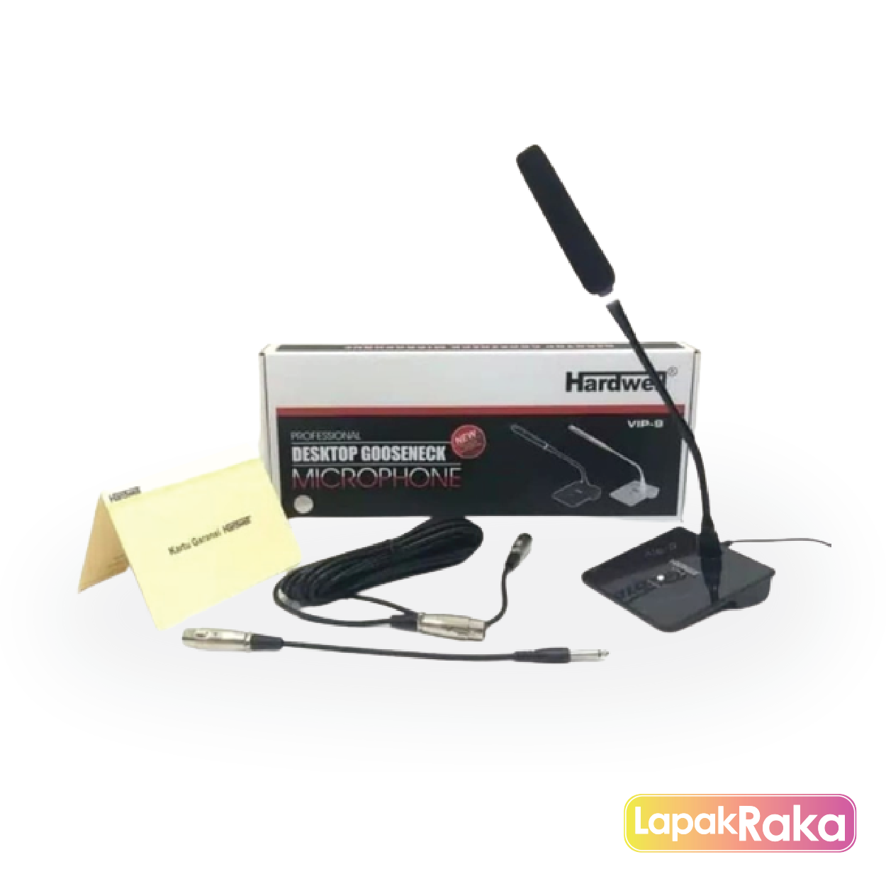 Mic Meja Mic Podium Mic Rapat Mic Receptionist HARDWELL VIP-9 Original ...
