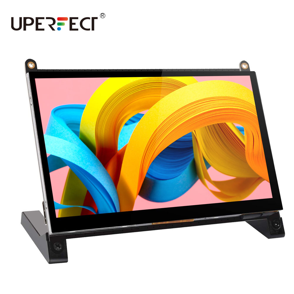 UPERFECT Raspberry Pi 7 inch Portable Monitor TouchScreen HDMI LCD ...