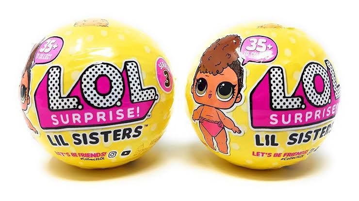 Cute LOL Suitcase Gift Ball With LOL Doll Inside For Kids | Daraz.pk