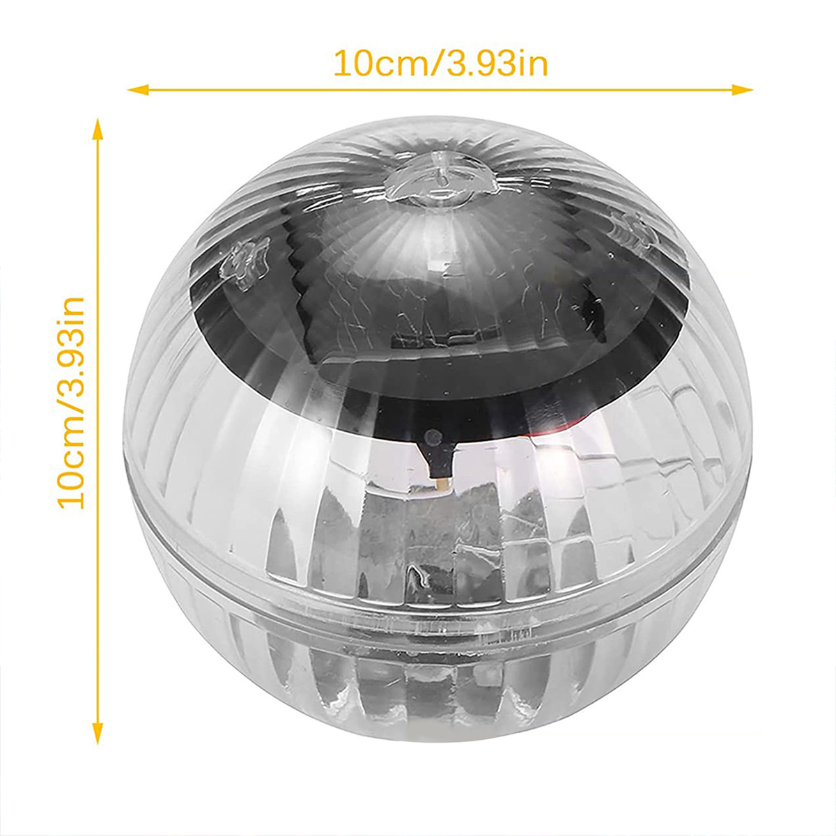 Led Solar Floating Lamp Swimming Pool Solar Panel Powered Pond ...
