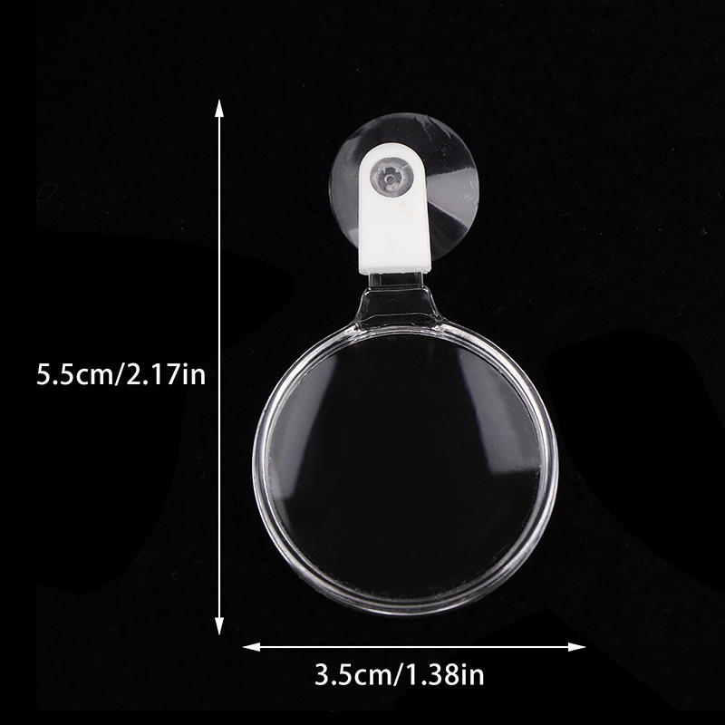 Aquarium Magnifier Acrylic Suction Cup Viewer Fish Tank Viewer ...