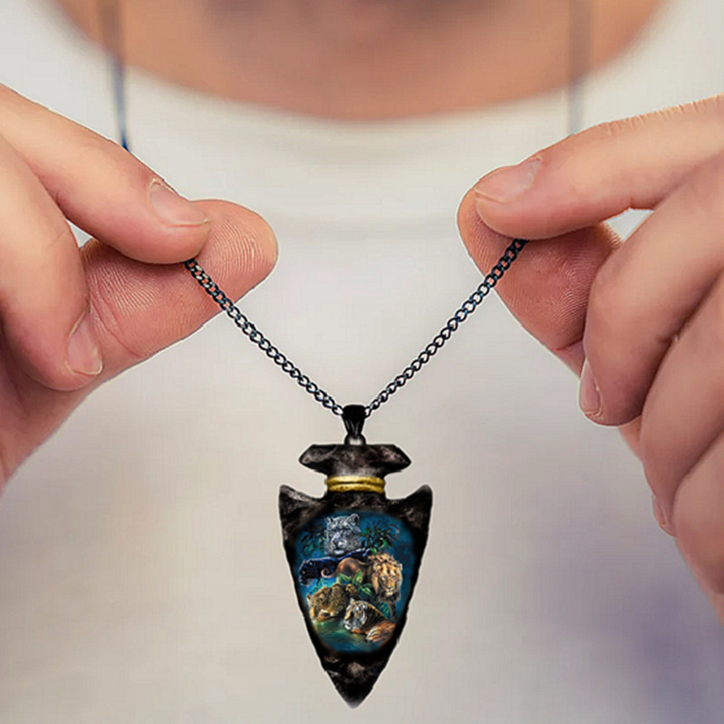 temu new creative animal family beast home lion king panther pendant ...