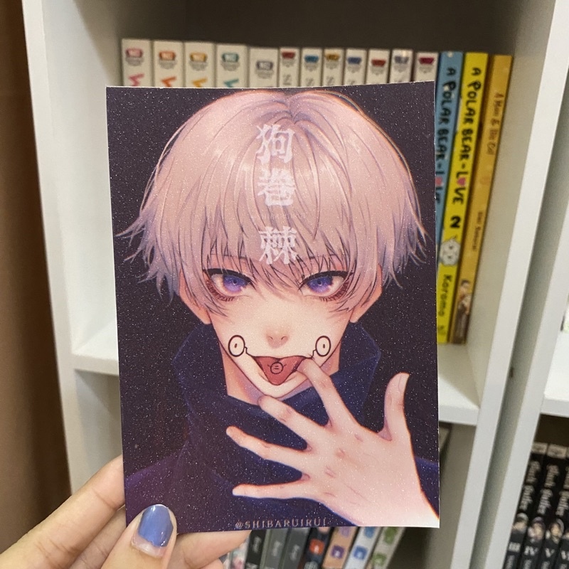 [shibaruirui] Inumaki Toge Jujutsu Kaisen JJK anime poster print ...