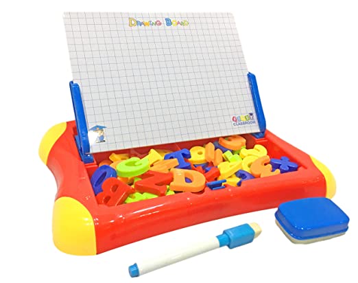 Writing and Drawing Board With Magnetic Alphabets and Numbers - F50900 ...
