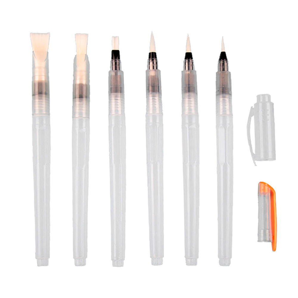 【Inkwell Tales】3/6pcs Portable Painting Pens Soft Drawing Markers ...