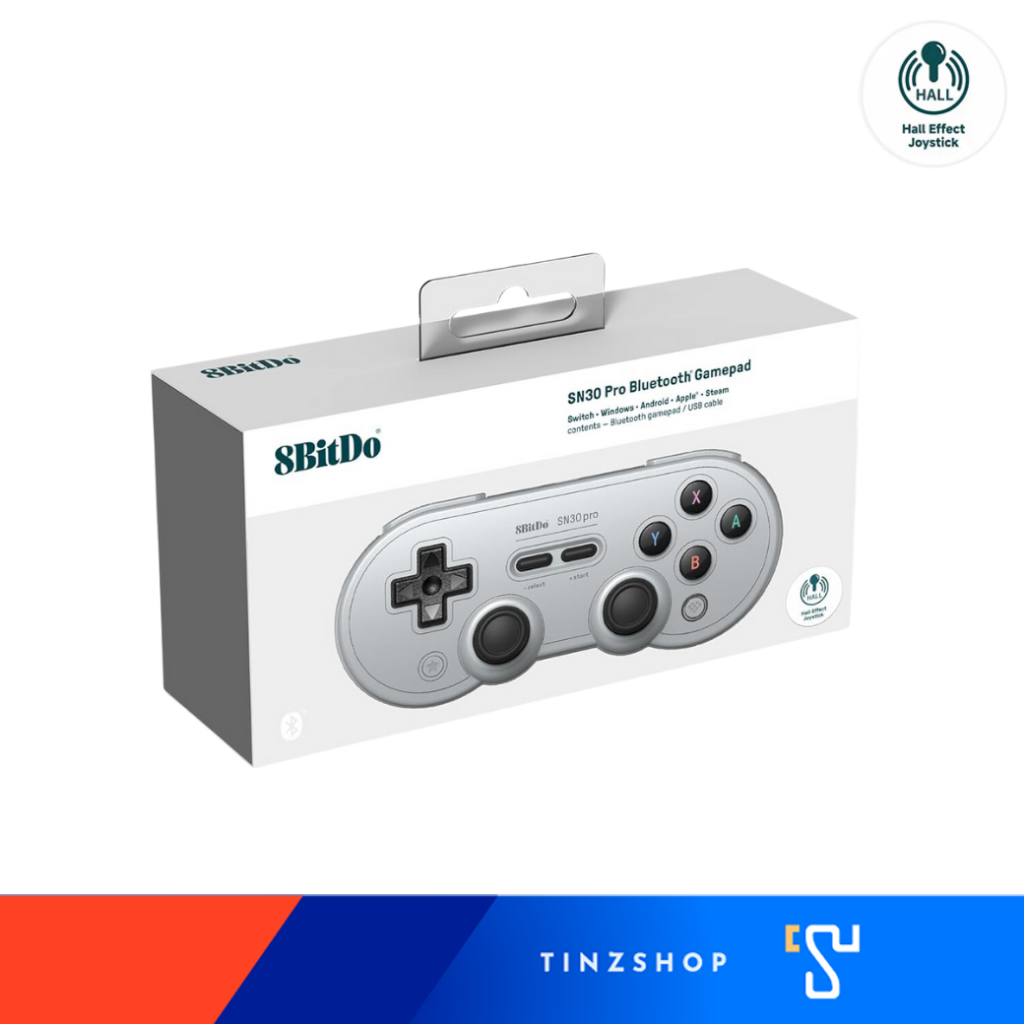8BitDo SN30 Pro Bluetooth ControllerUpdate Compatible with Switch PC ...