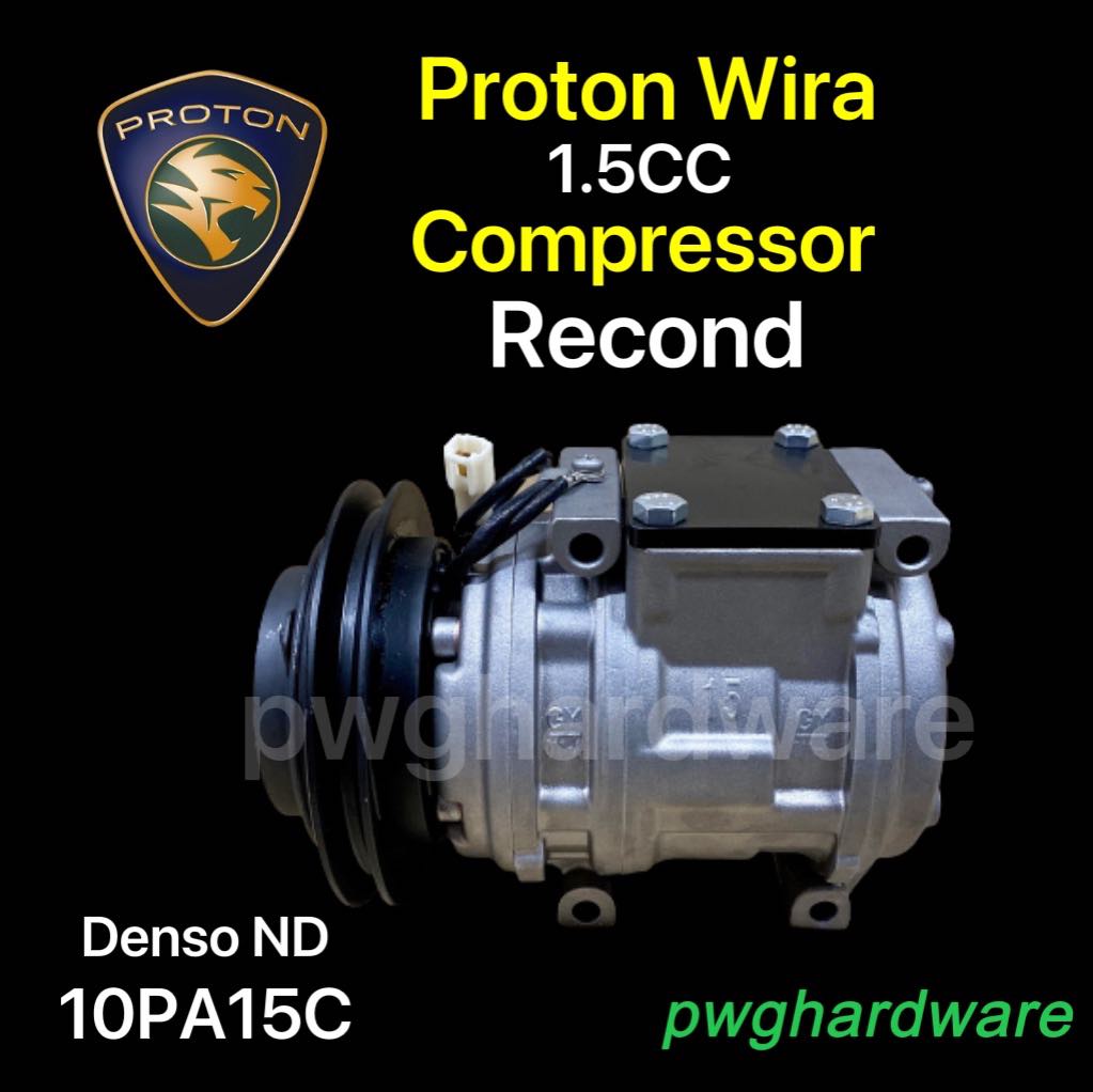 Recond AirCond Compressor ND Proton Wira 1.5cc / Denso Proton Wira 1.5cc Air Cond Compressor ...