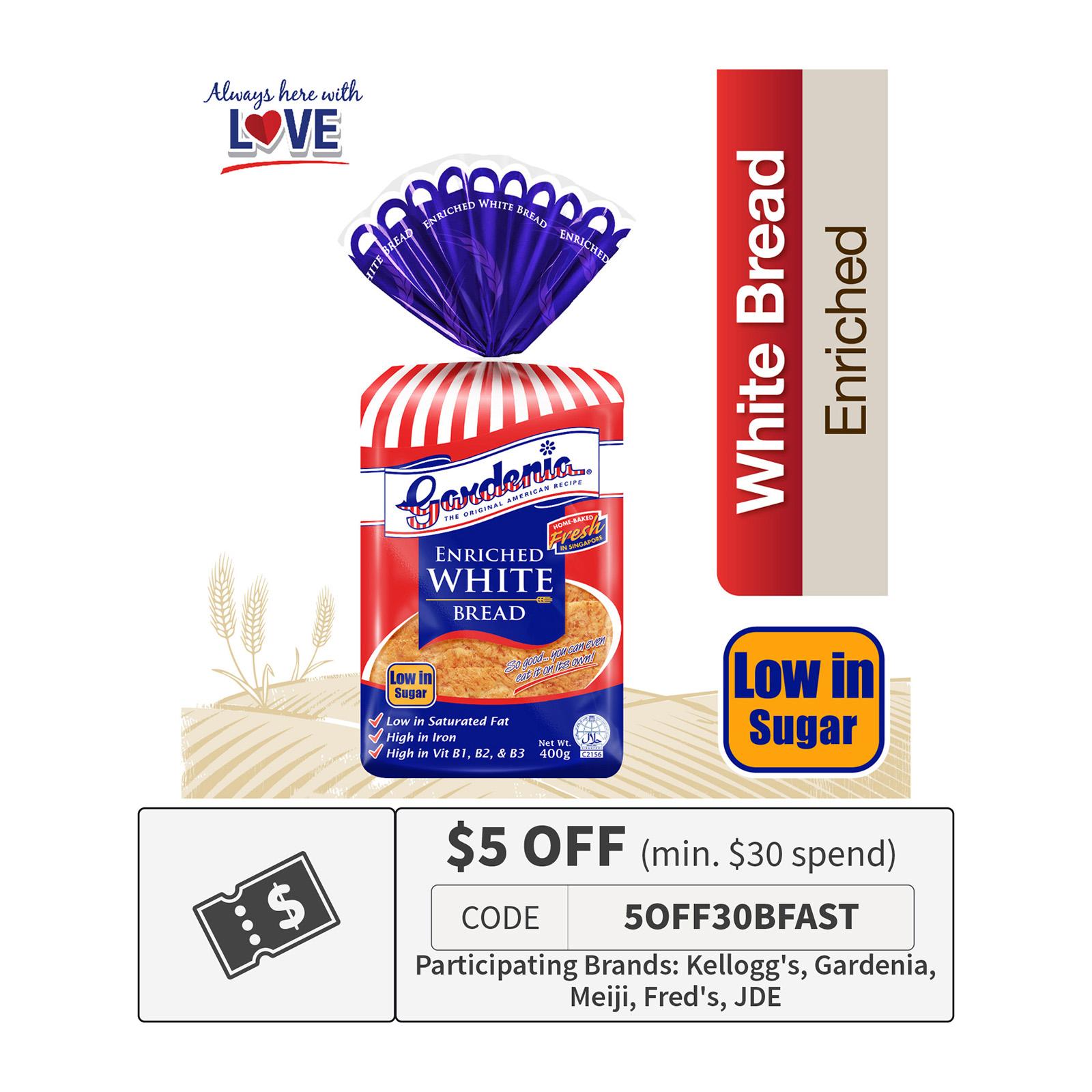 Gardenia Enriched White Bread | Lazada Singapore