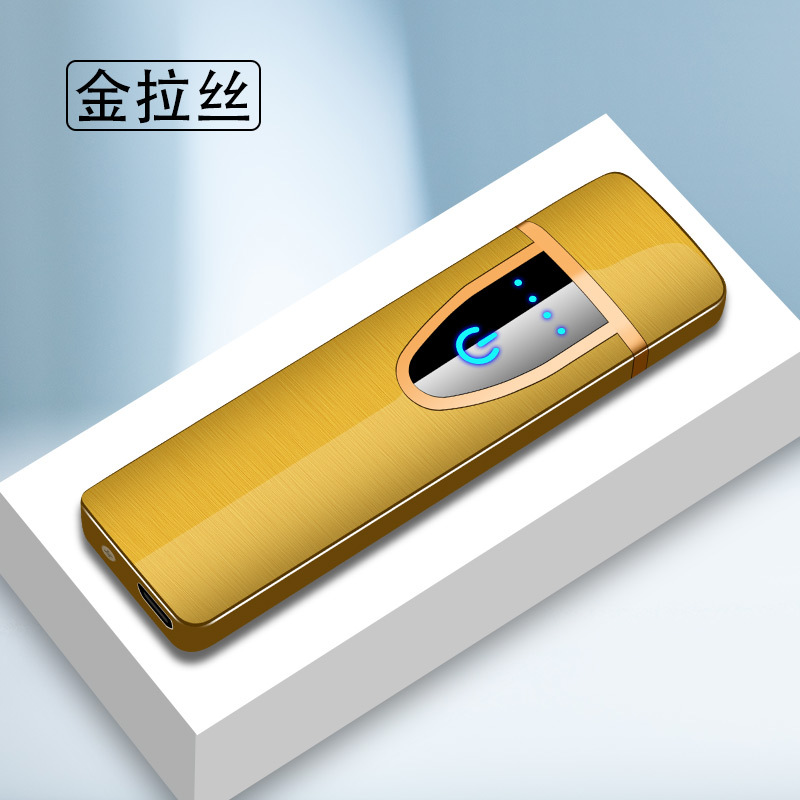 USB Lighter Fingerprint Touch Sensing Smart Lighters Rechargeable ...