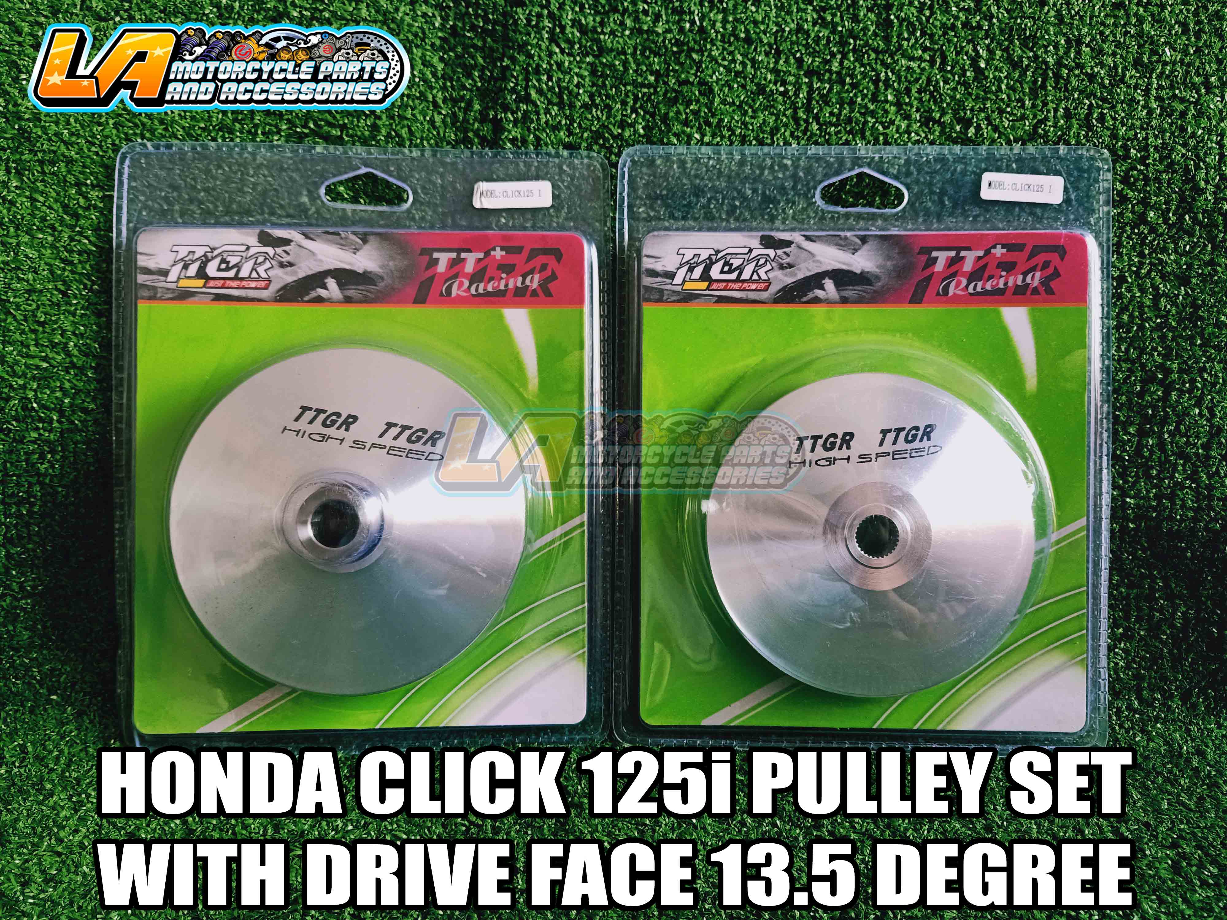 TTGR HONDA CLICK 125i PULLEY SET 13.5 DEGREE WITH DRIVE FACE | Lazada PH