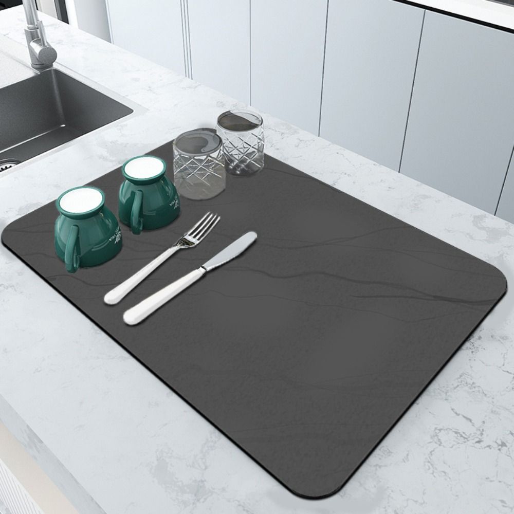 UNQCSA ไดอะตอมไมต์ 1ชิ้นค่ะ แห้งเร็วมาก ใช้งานได้จริง ดูดซับได้ดีเยี่ยม ไม่ลื่นหลุด แผ่นรองจาน ...