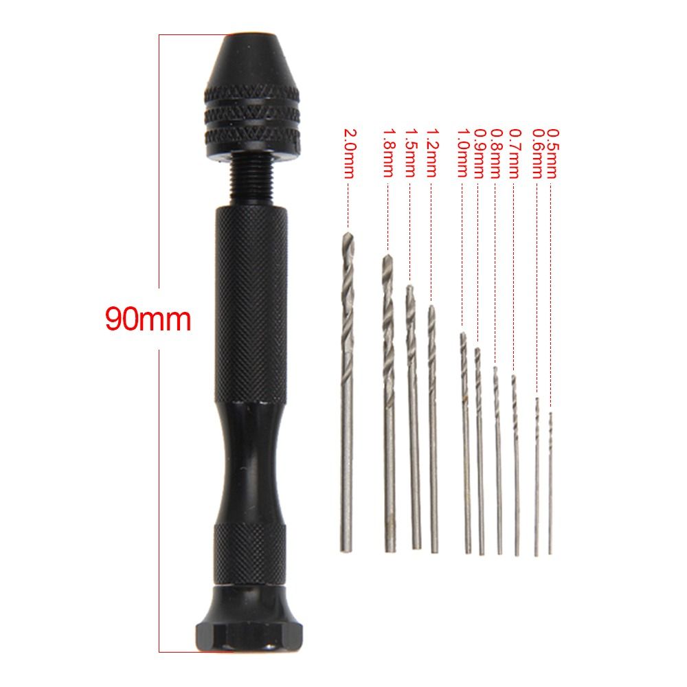 Resin Mold Tools HSS Steel Twist Drill Bit Rotary Tools Manual Hand ...
