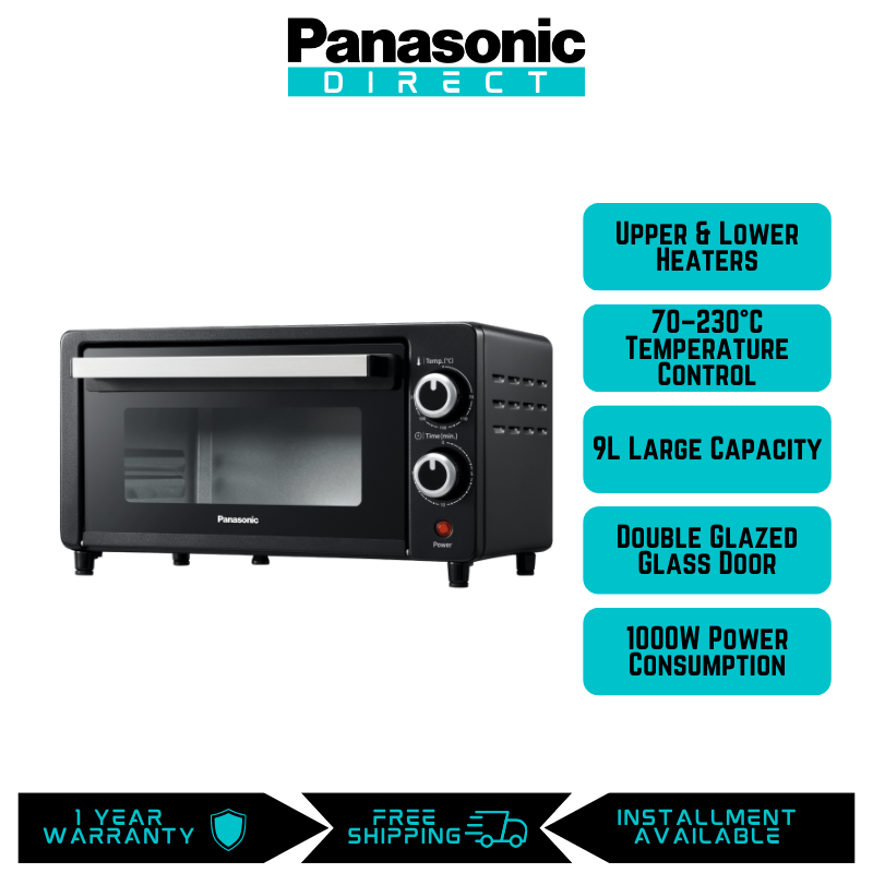 Panasonic NT-H900 Compact Toaster Oven NT-H900KSK | Lazada