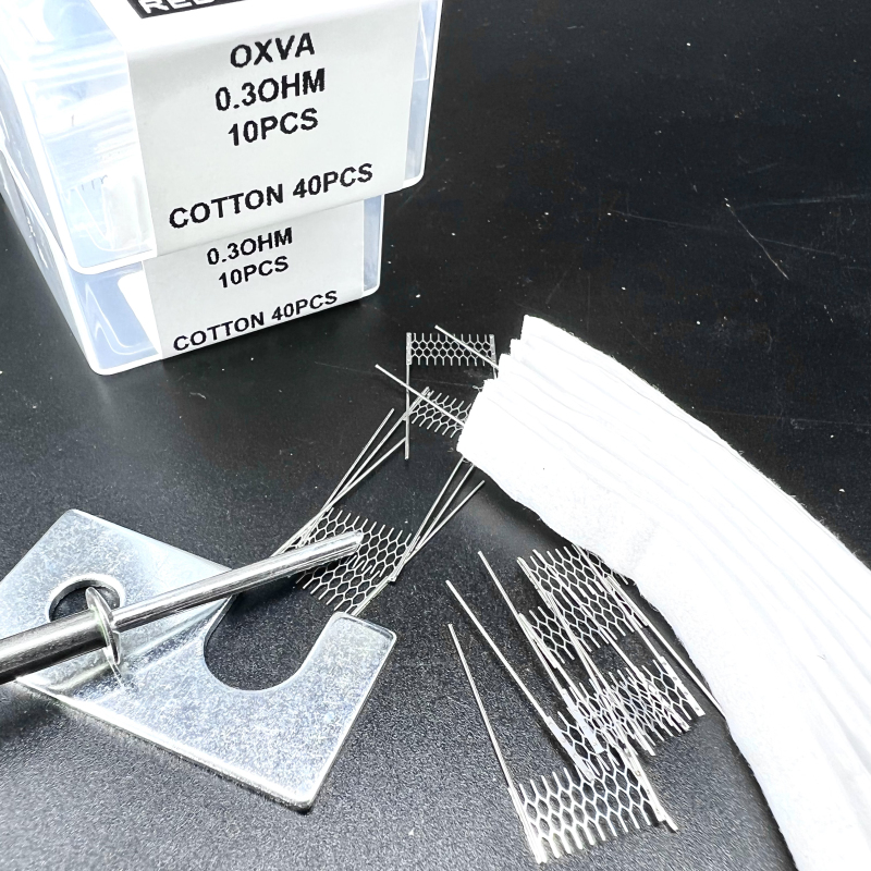 Rebuild kit for OXVA 0.3 ohm mesh coil with tool kit, RBK coil kit buy ...