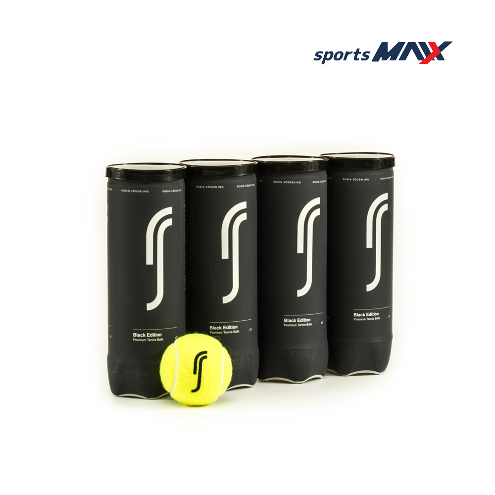 ลูกเทนนิส RS Black Premiun Tennis Ball by Robin Soderling (1 กระป๋อง ...