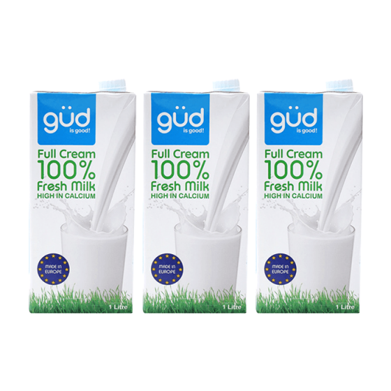 [Combo 3 Hộp] Sữa GUD UHT Whole Milk | Lazada.vn