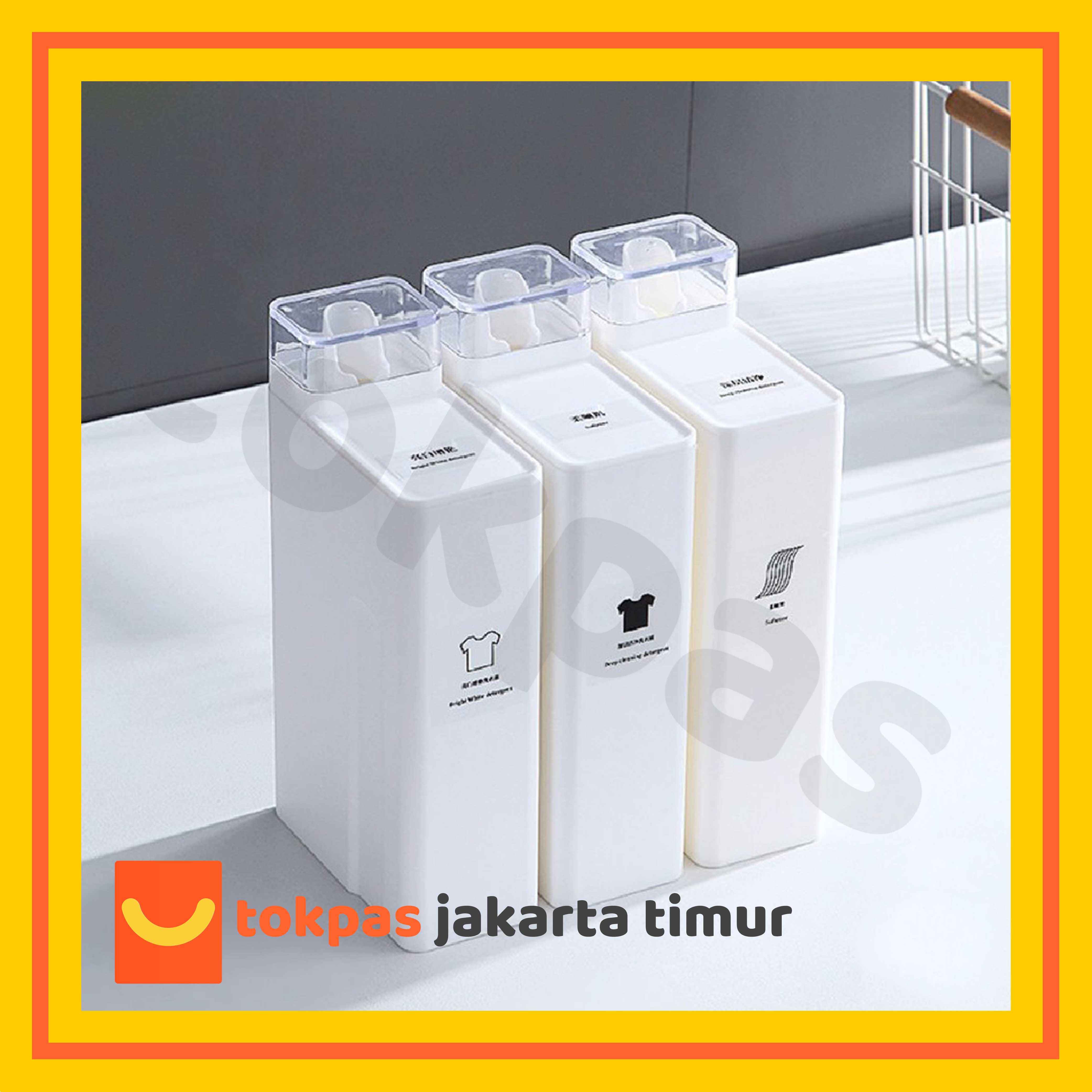 Botol Tempat Detergent Refill Minimalis / Laundry Detergent Bottle 1000 ...