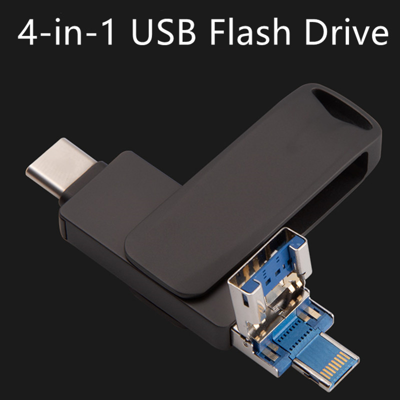 Pen Drive 64GB OTG 128GB Type C USB 3.0 Flash Drive for iphone 15 14 13 ...