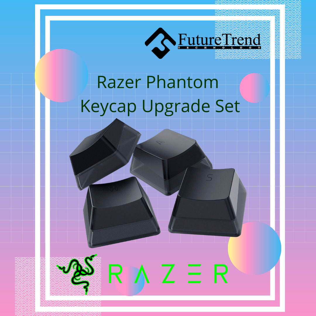 Razer Phantom Keycap Upgrade Set Black/White | Lazada